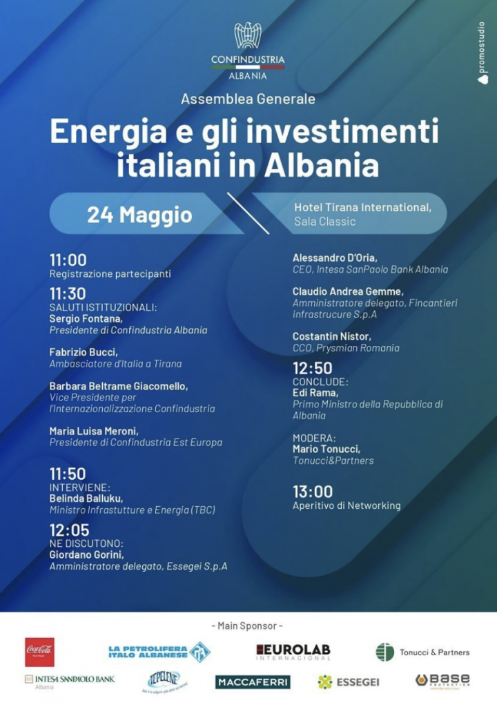 Energy and Italian investments in Albania. - Tonucci & Partners